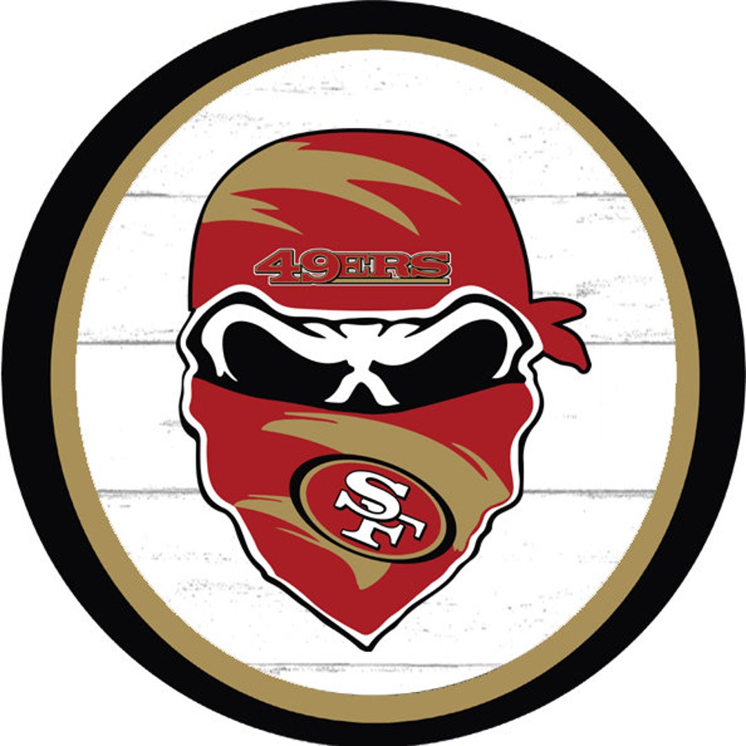 49ers Classic Round Aluminum Metal Shape Wreath Sign Home - Etsy