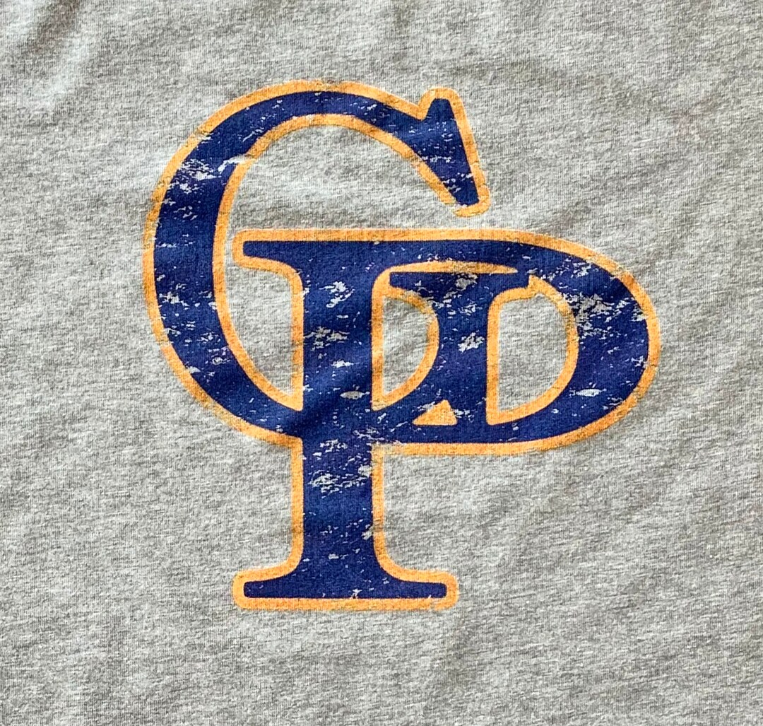 YOUTH Gatlinburg Pittman GP Logo Blue and Gold Kids Shirt - Etsy