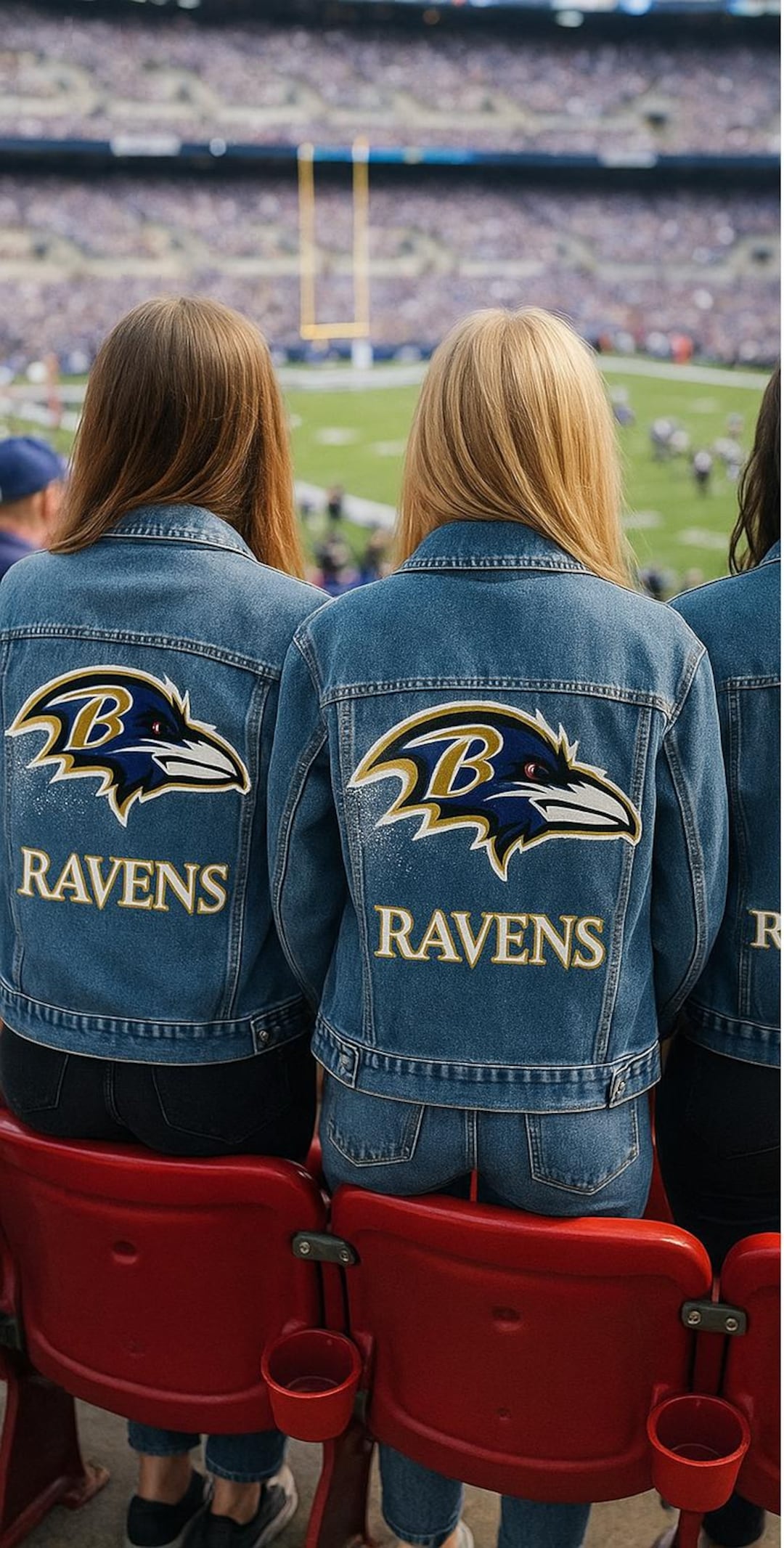 Custom Logo Painted Denim Jacket | Hand Painted Personalized Jacket ...
