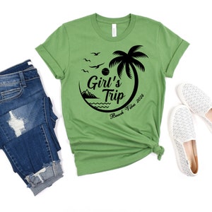 Girls Beach Trip 2024, Girls Trip Shirts, Girls Weekend Shirts, Girls ...