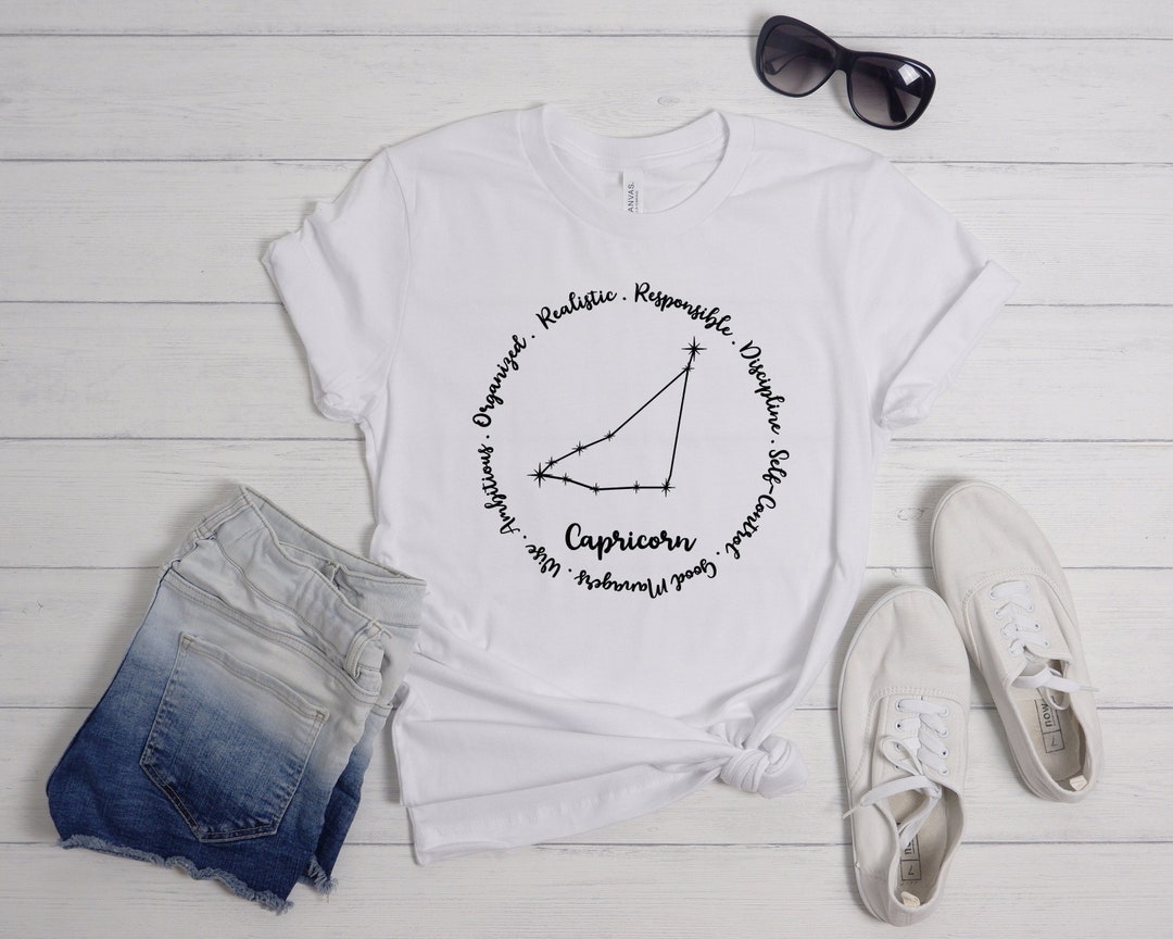 Capricorn Zodiac Shirt, Capricorn Shirt, Capricorn Gift, Gift for ...