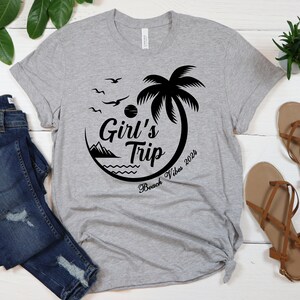 Girls Beach Trip 2024, Girls Trip Shirts, Girls Weekend Shirts, Girls ...