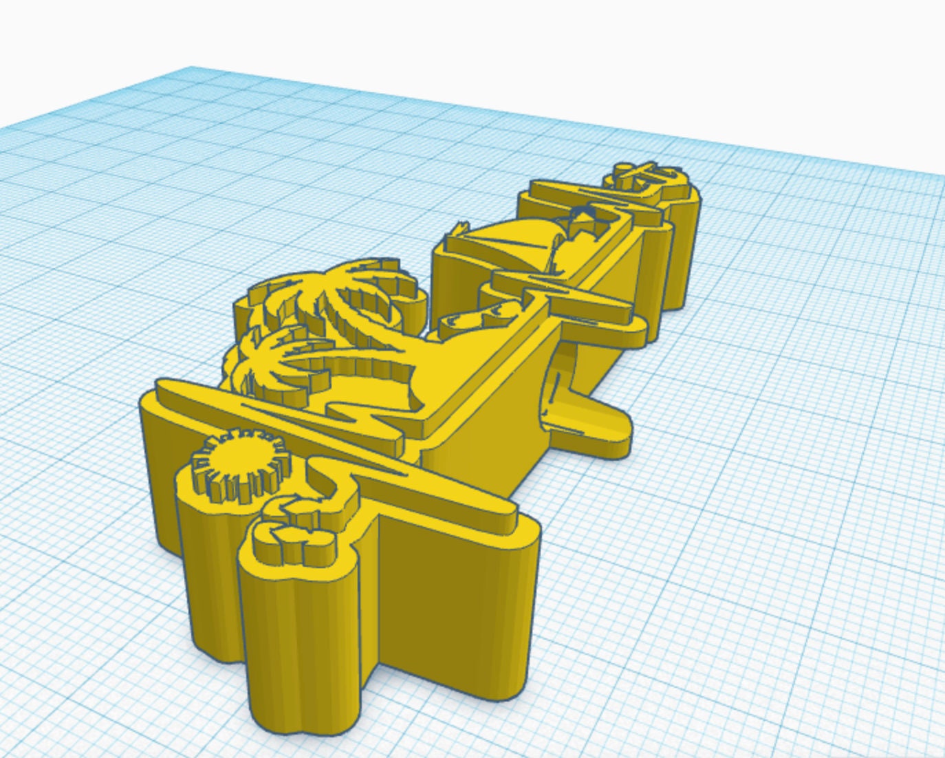 Beach Life Straw Topper Beach Vibes STL File Download - Etsy