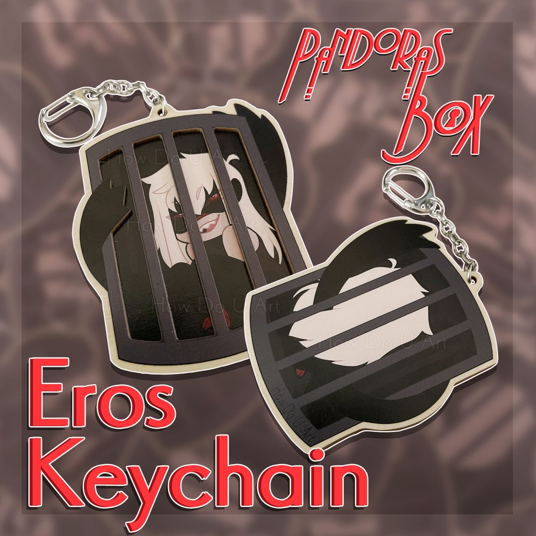 Pandora's Box - Eros [3D Wooden Keychain] - Etsy