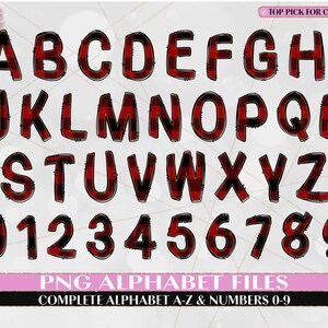 Glitter Buffalo Plaid Doodle Font, Hand Drawn Doodle Font, Sublimation ...