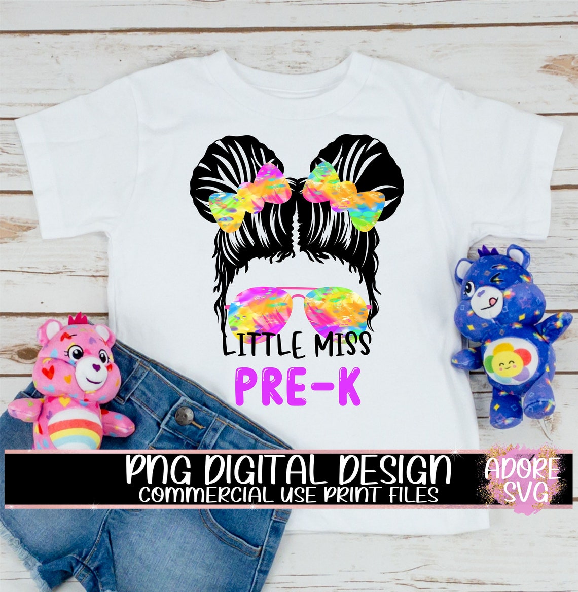 Little Miss Pre K Png Print File for Sublimation or Print - Etsy