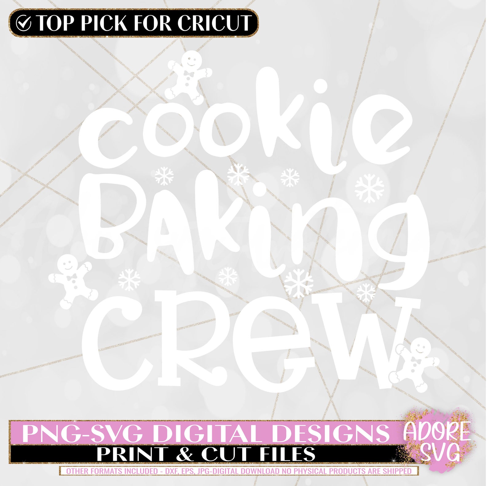 Cookie Baking Crew Svg Cookie Crew Svg Christ Svg Baking - Etsy