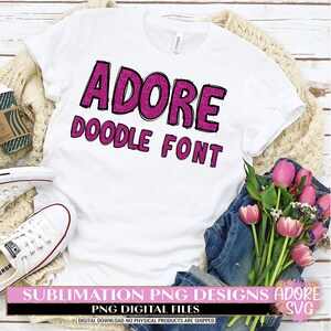 Pink Glitter Doodle Letters PNG, Glitter Doodle Font, Glitter Doodle ...