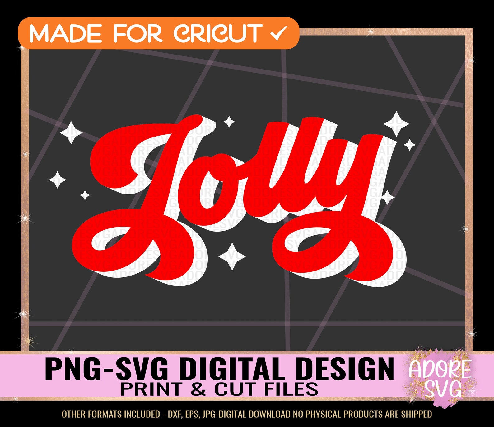 Jolly Svg Holly Jolly Svg Christ Svg Christmas Time Svg - Etsy