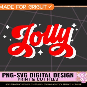 Jolly Svg Holly Jolly Svg Christ Svg Christmas Time Svg - Etsy