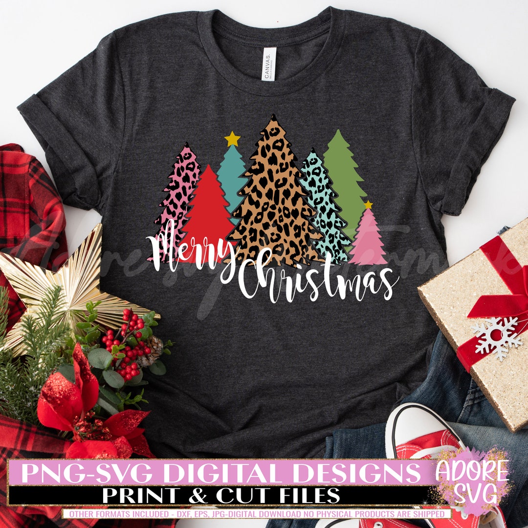 Merry Christmas Tree SVG Cut File, Christmas Svg, Merry Christmas Png ...