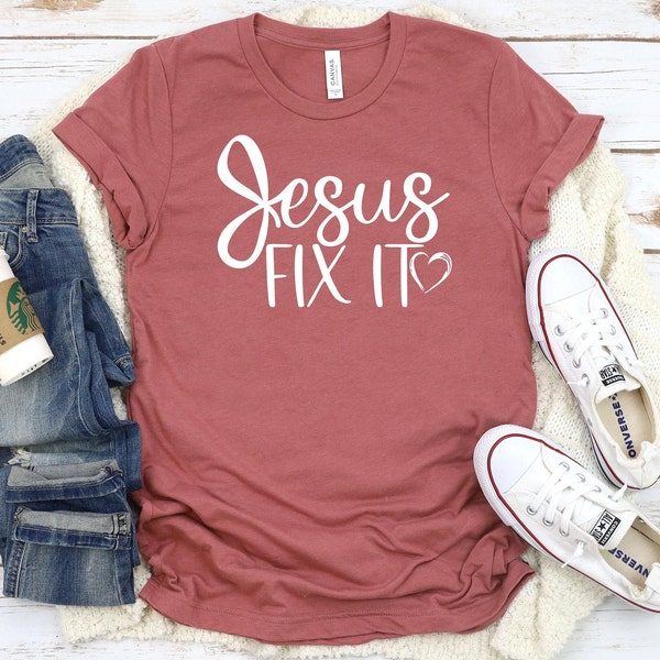 Jesus Fix It Shirt - Etsy
