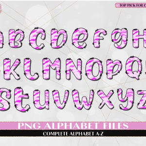 Camo Doodle Alphabet Letters PNG, Military Camouflage Doodle Font, Army ...