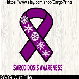 Sarcoidosis Svg Sarcoidosis Png Sarcoidosis Awareness Purple Ribbon ...