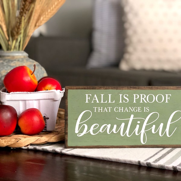 Green Fall Decor - Etsy