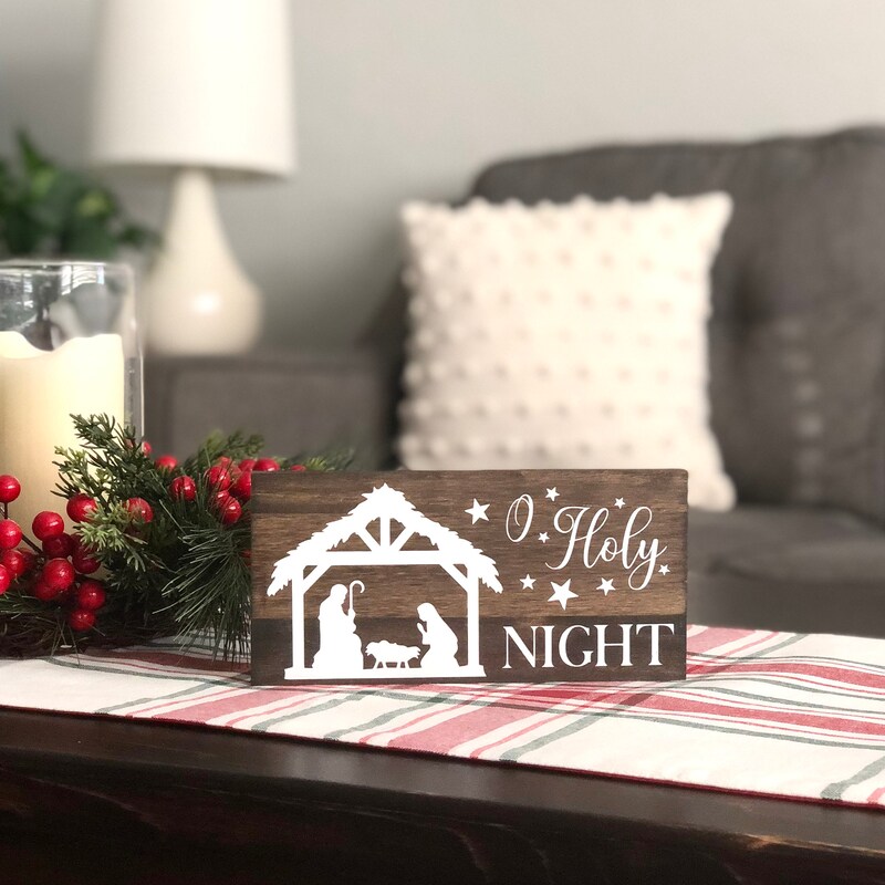 Nativity Sign - Etsy