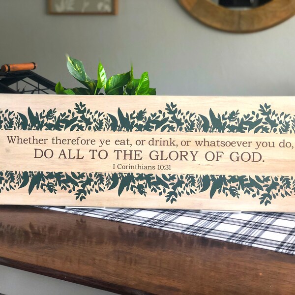 Glory of God Sign - Etsy