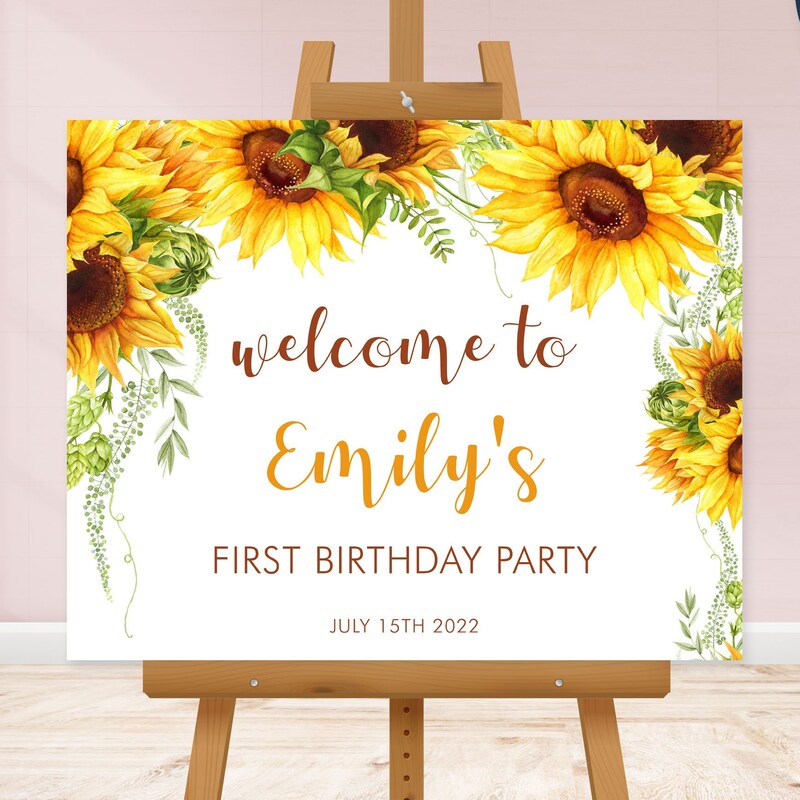 Sunflower Birthday - Etsy