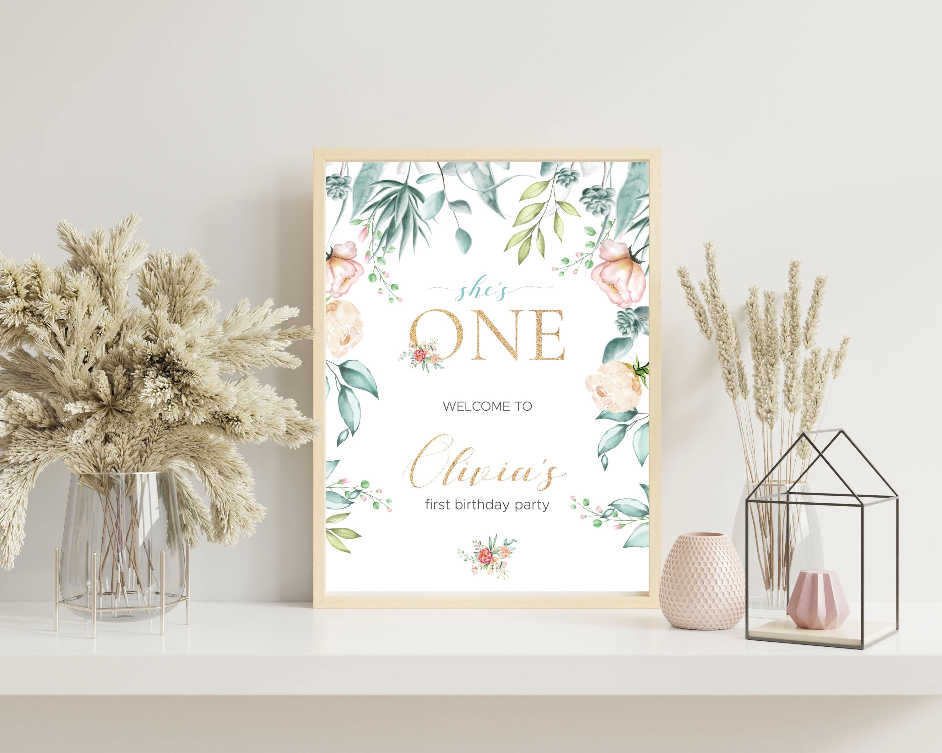 EDITABLE Welcome Sign Printable, Welcome Board, Custom Birthday Sign ...