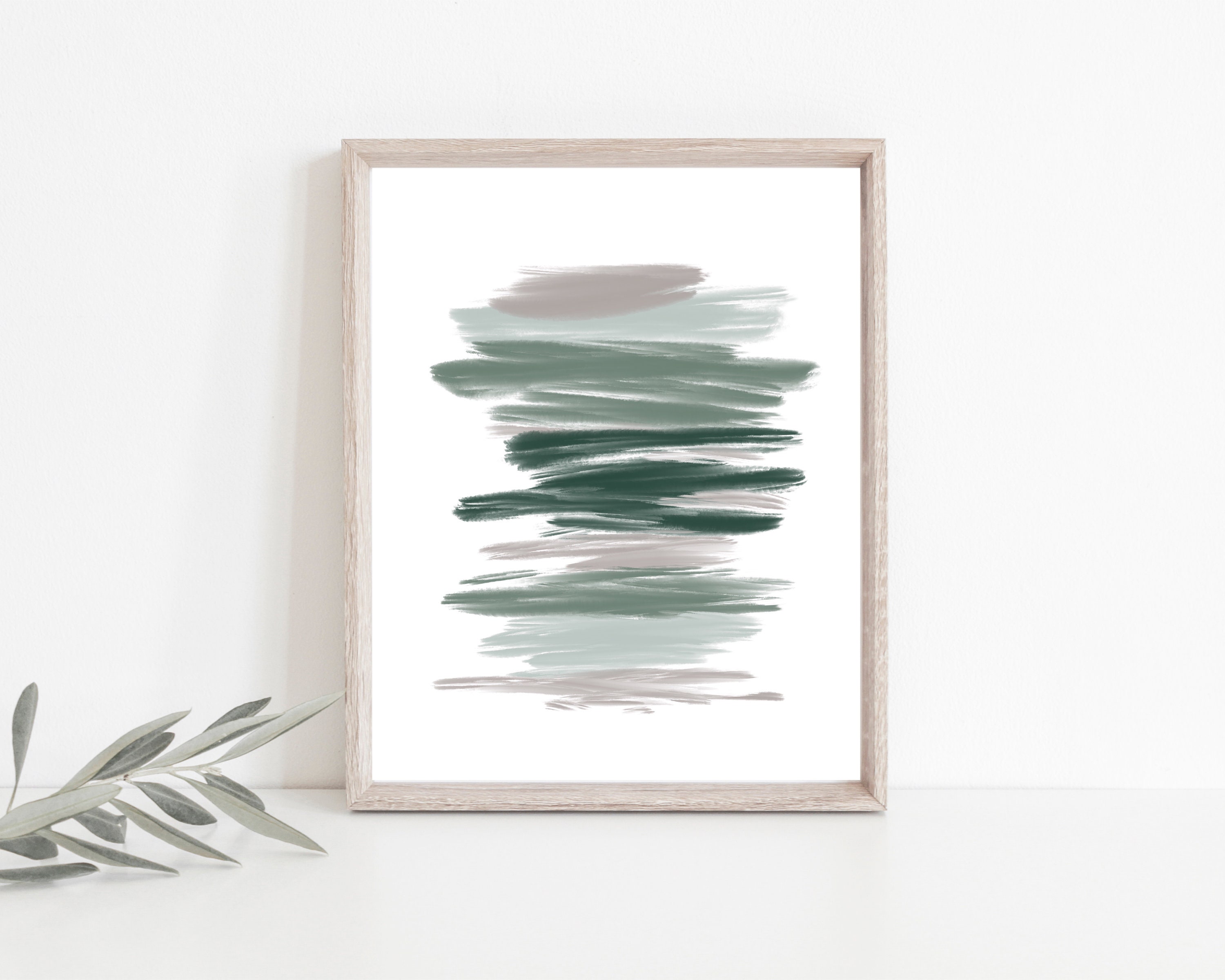 Calming Abstract Printable Diy Download Digital Print Art - Etsy UK