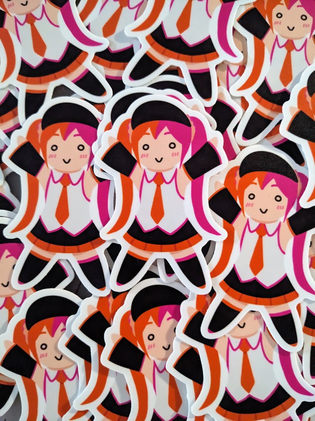 Dunkin' Miku Vinyl Sticker - Etsy