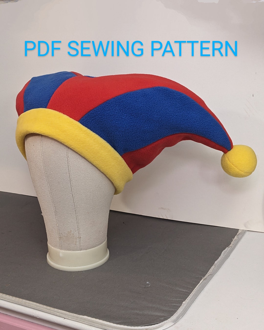 Pomni Hat Pdf Sewing Pattern Etsy