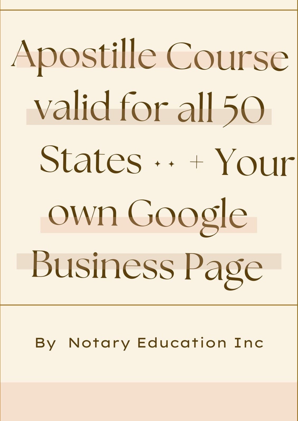 Apostille Course Valid in All 50 US States Plus Your Own Google ...