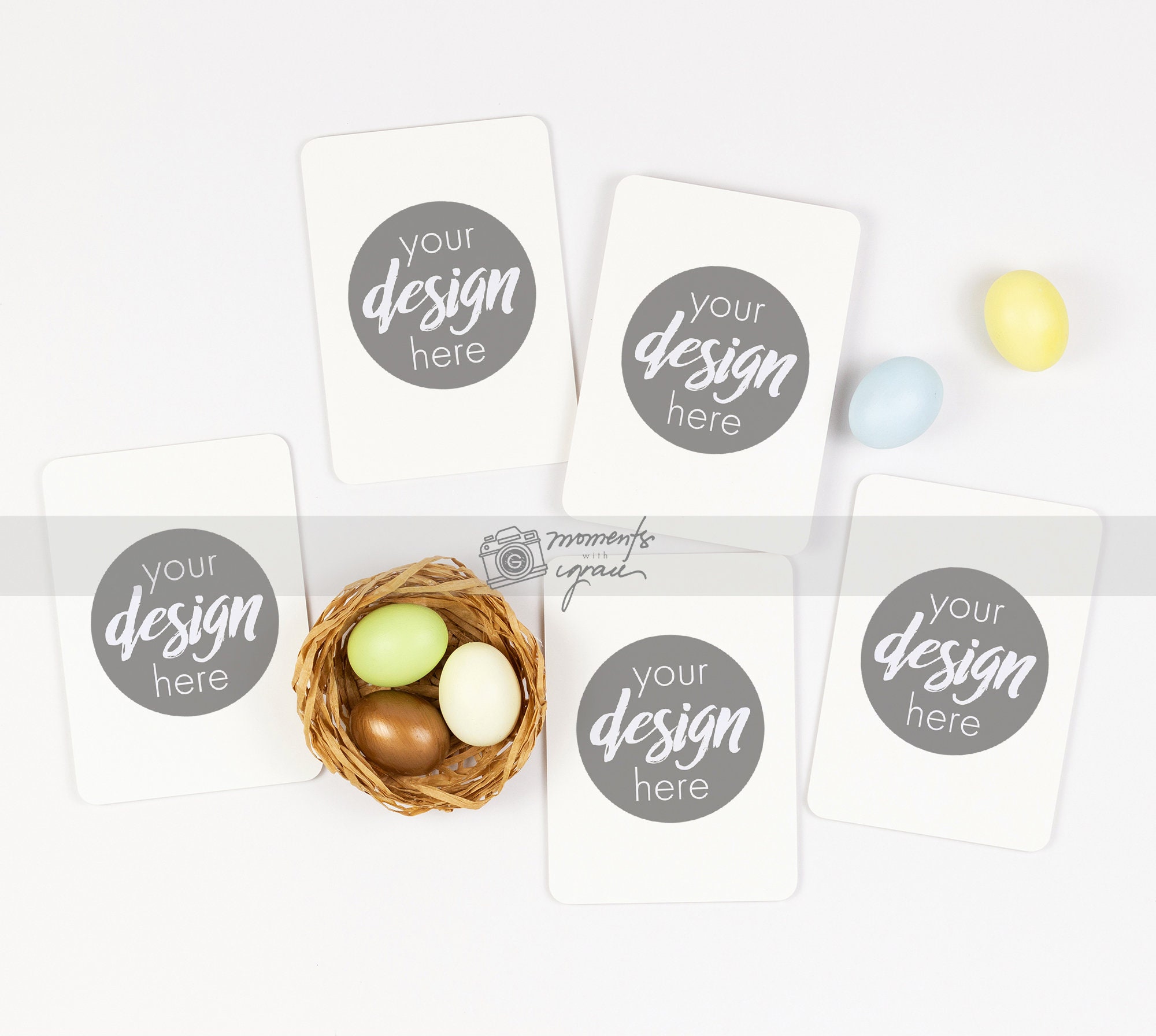 Pregnancy Milestone Cards Mockup Cards Mockup Gender Neutral - Etsy