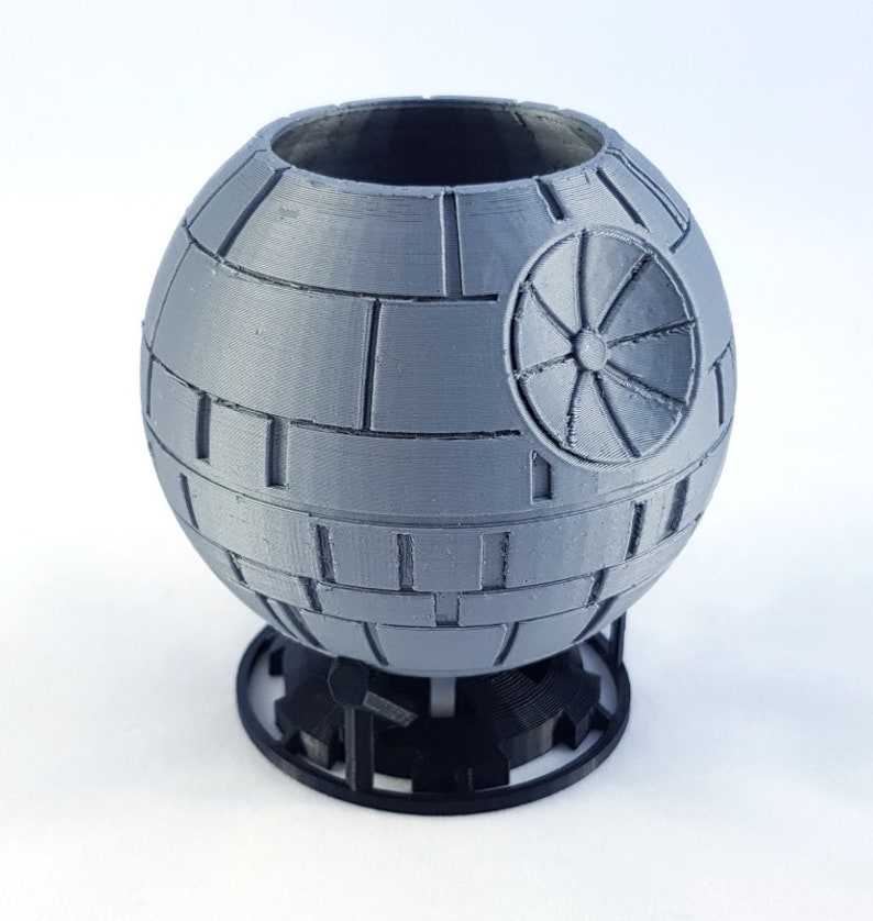 Death Star Planter Succulent Planter Pot Star Wars Geeky | Etsy