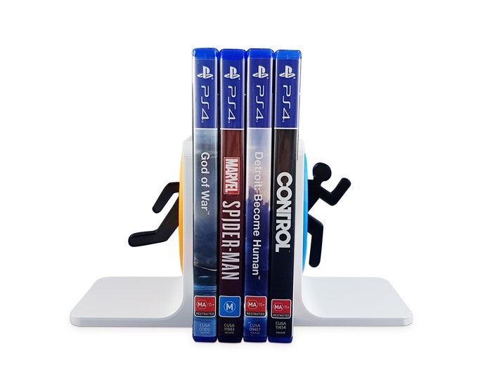 Pair of LED Light up Portal Bookends portal 2 Aesthetic and Stylish PC ...
