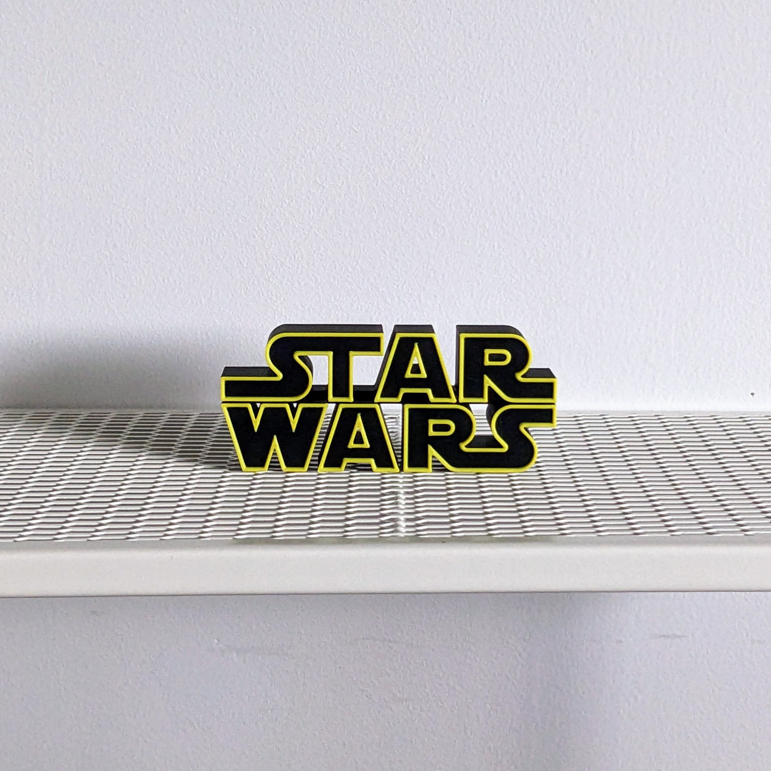 Star Wars Logo Sign Shelf Desk Decor 3D Printed Art - Etsy