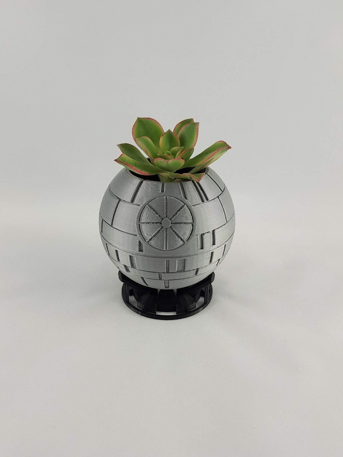 Death Star Planter Succulent Planter Pot Star Wars Geeky | Etsy