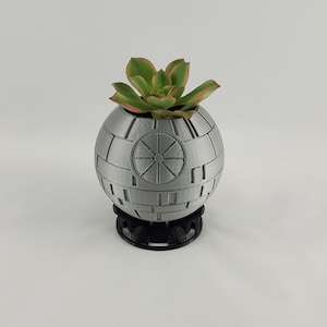Death Star Planter, Succulent Planter Pot, Star Wars Geeky Gift - Etsy