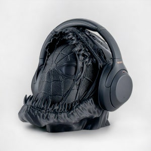 Spiderman Venom Headphone Stand Head, Headphone Holder Head, Headset ...