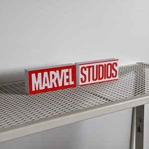 Marvel Studios Logo Sign - Gift Decor MCU Printed Art Man Cave - Etsy