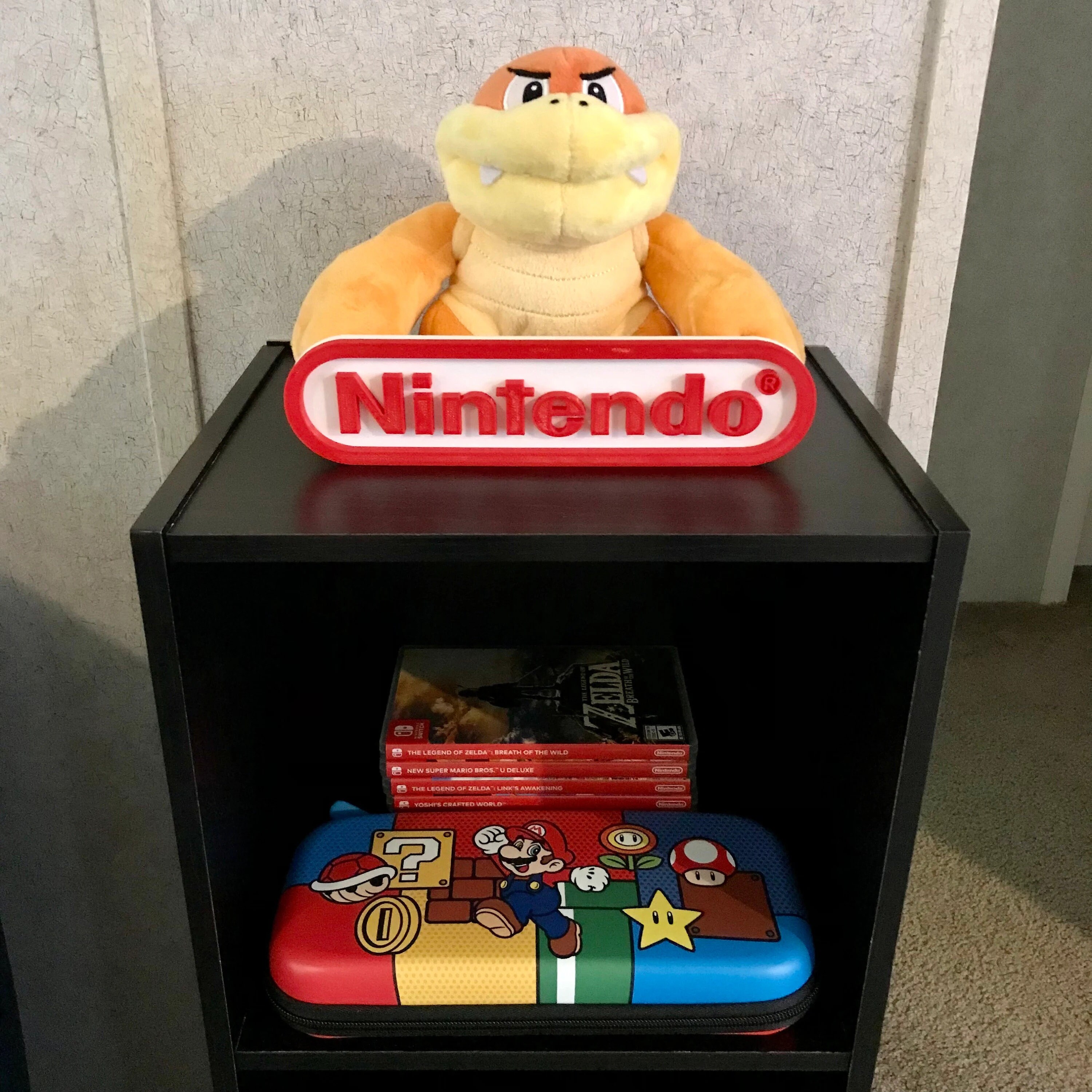 Nintendo Video Game Logo Sign | 3D Printed Game Room Gifts for Geeks ...