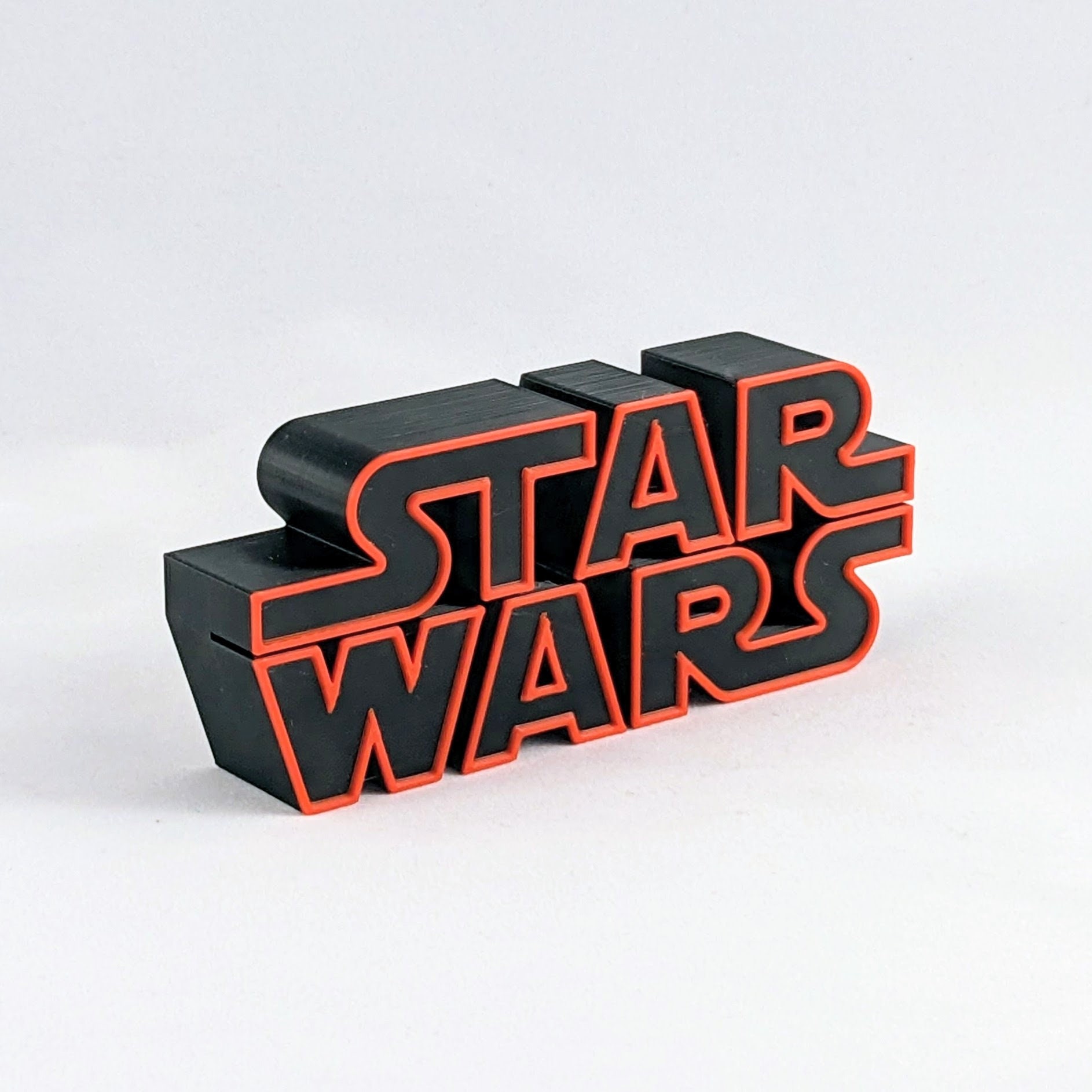 Star Wars Logo Sign Shelf Desk Decor 3D Printed Art - Etsy