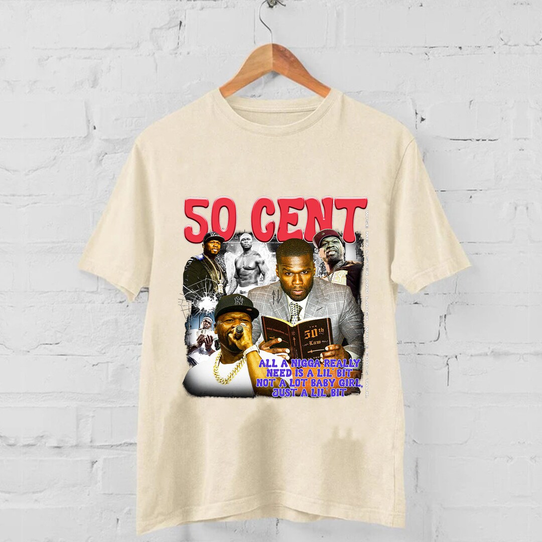 Retro 50 Cent Png, Vintage 90s 50 Cent Png, Fan 50 Cent Png, 50 Cent ...