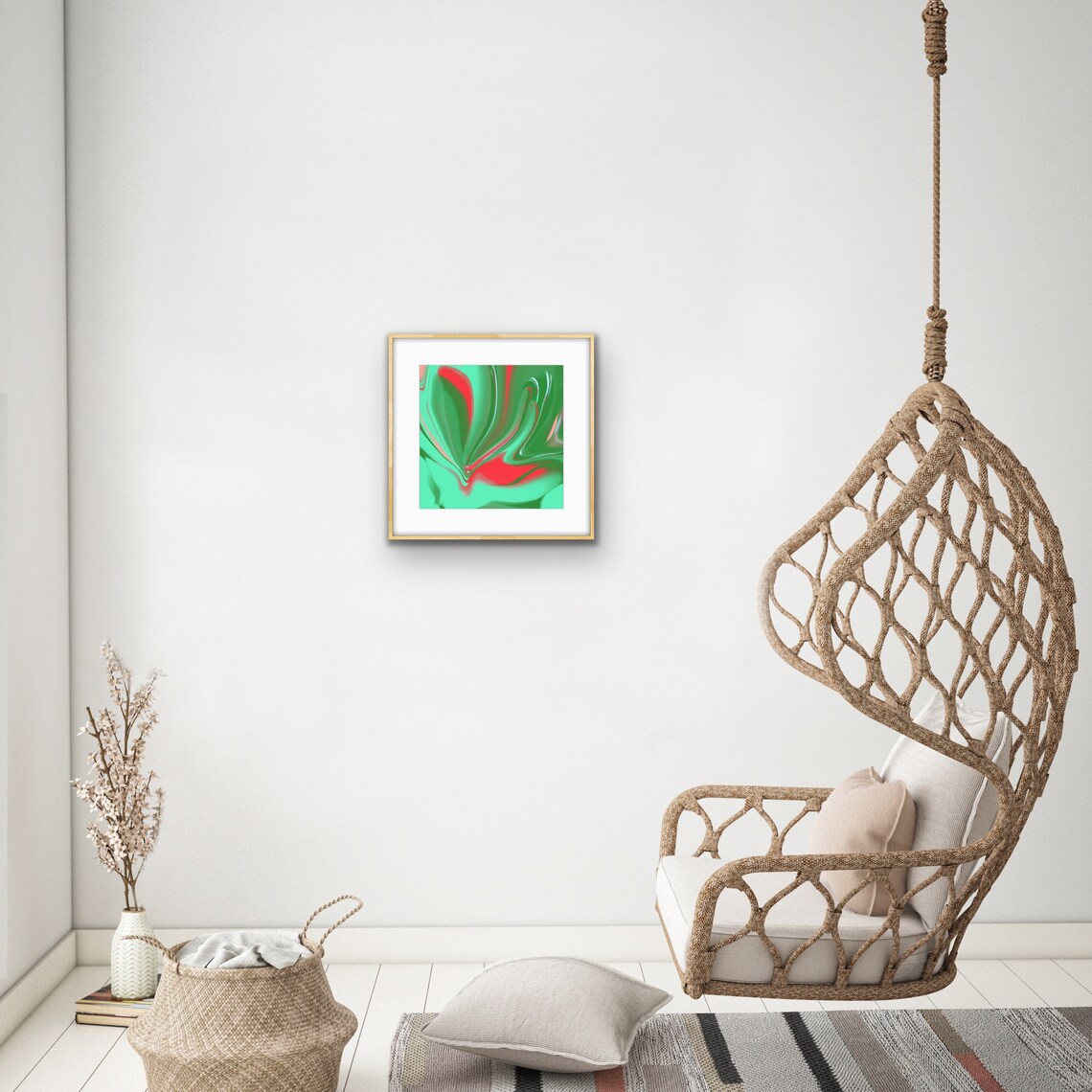 Printable Abstract Art in Bright Colours - Etsy