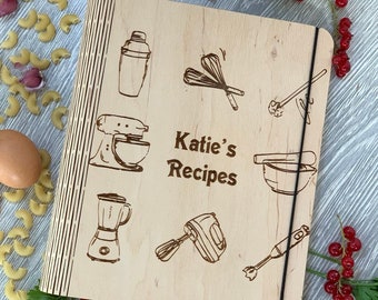 Family Recipe Book Personalized Cookbook Personalized Christmas Gift ...