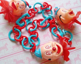 Clown Necklace - Etsy