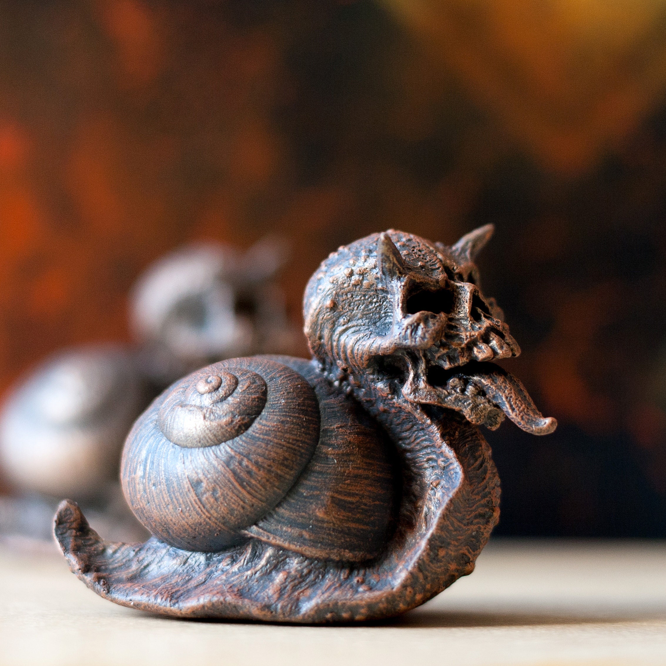 Creepy Snail Evil Snail Hell Snail Halloween Gift | Etsy