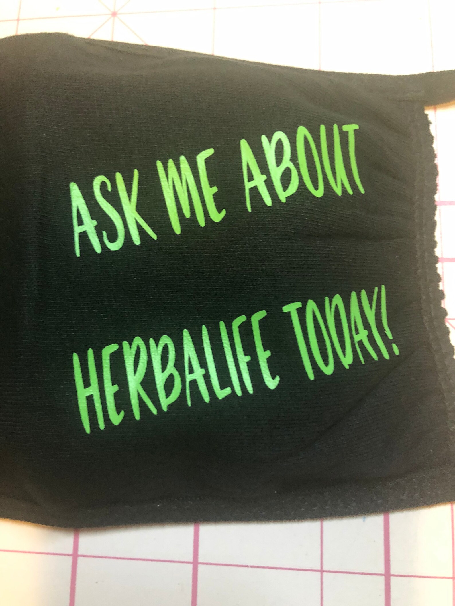 Herbalife Personal Wellness Coach Face Mask Customizable - Etsy