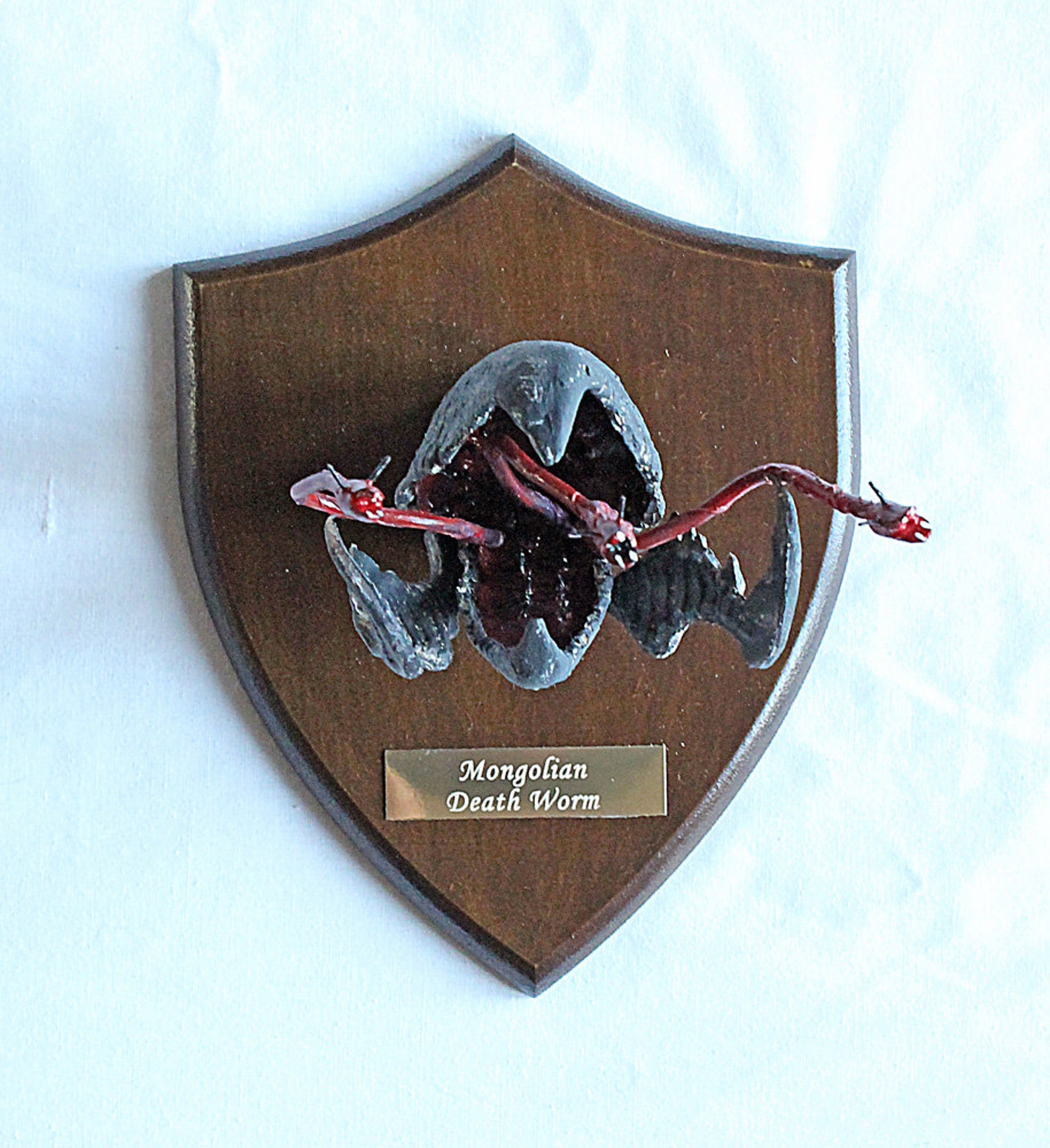 Mongolian Death Worm Head Trophy - Etsy