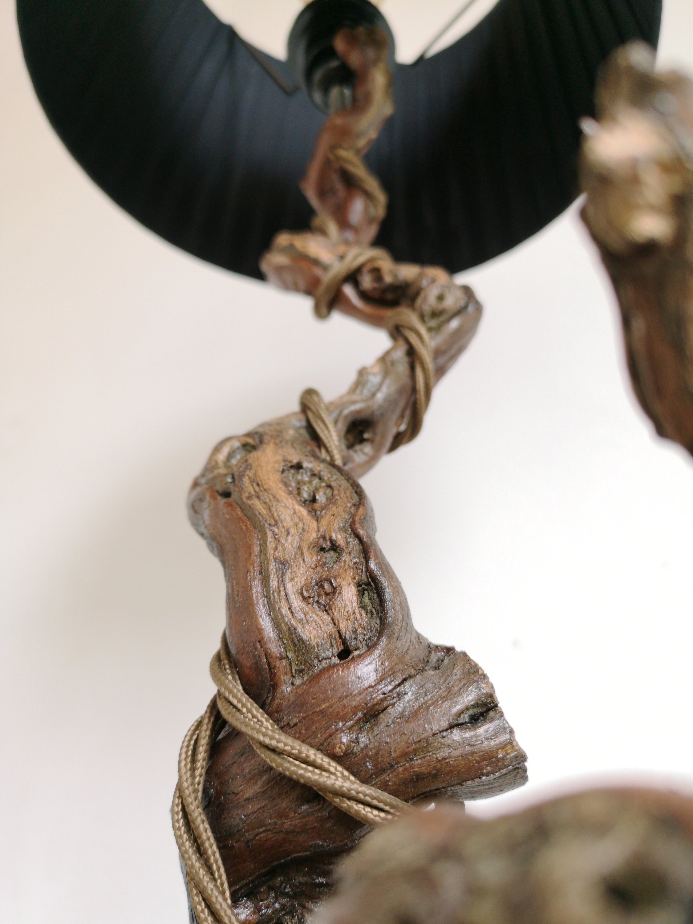 Wood Lamp of Vine Tree on a Stump - Etsy