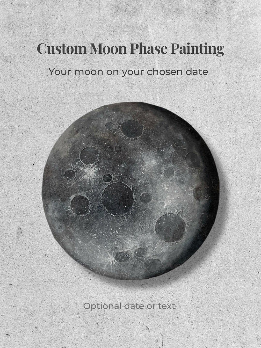 Personalised Valentines Day Gift – Moon Phase Wall Art by Date, Custom ...