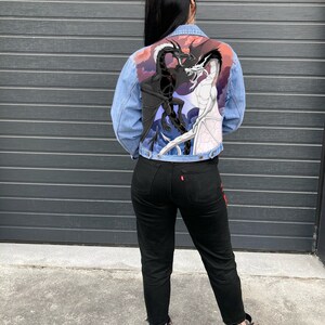 Custom Painted Jacket - Etsy
