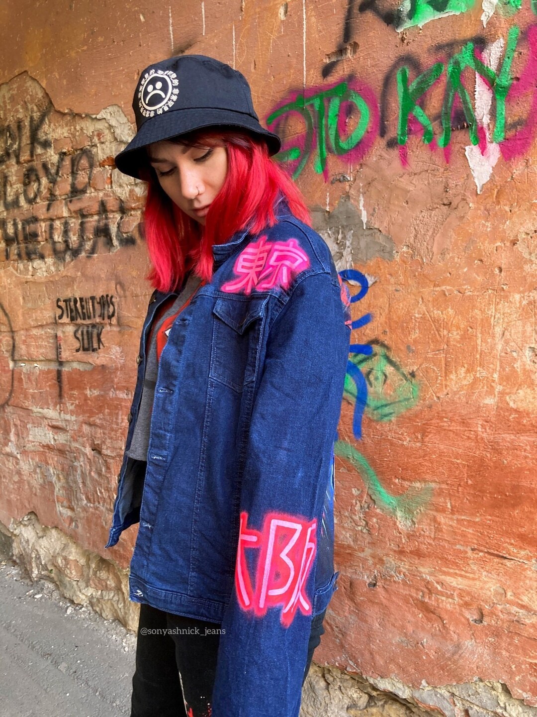 Tokyo Jacket, Anime Jacket, Anime Jean Jacket, Anime Denim Jacket ...