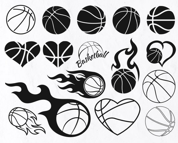 16 Basketball SVG Bundle Basketball Vector Basketball | Etsy