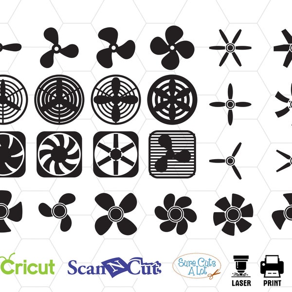 Ceiling Fan Decal - Etsy